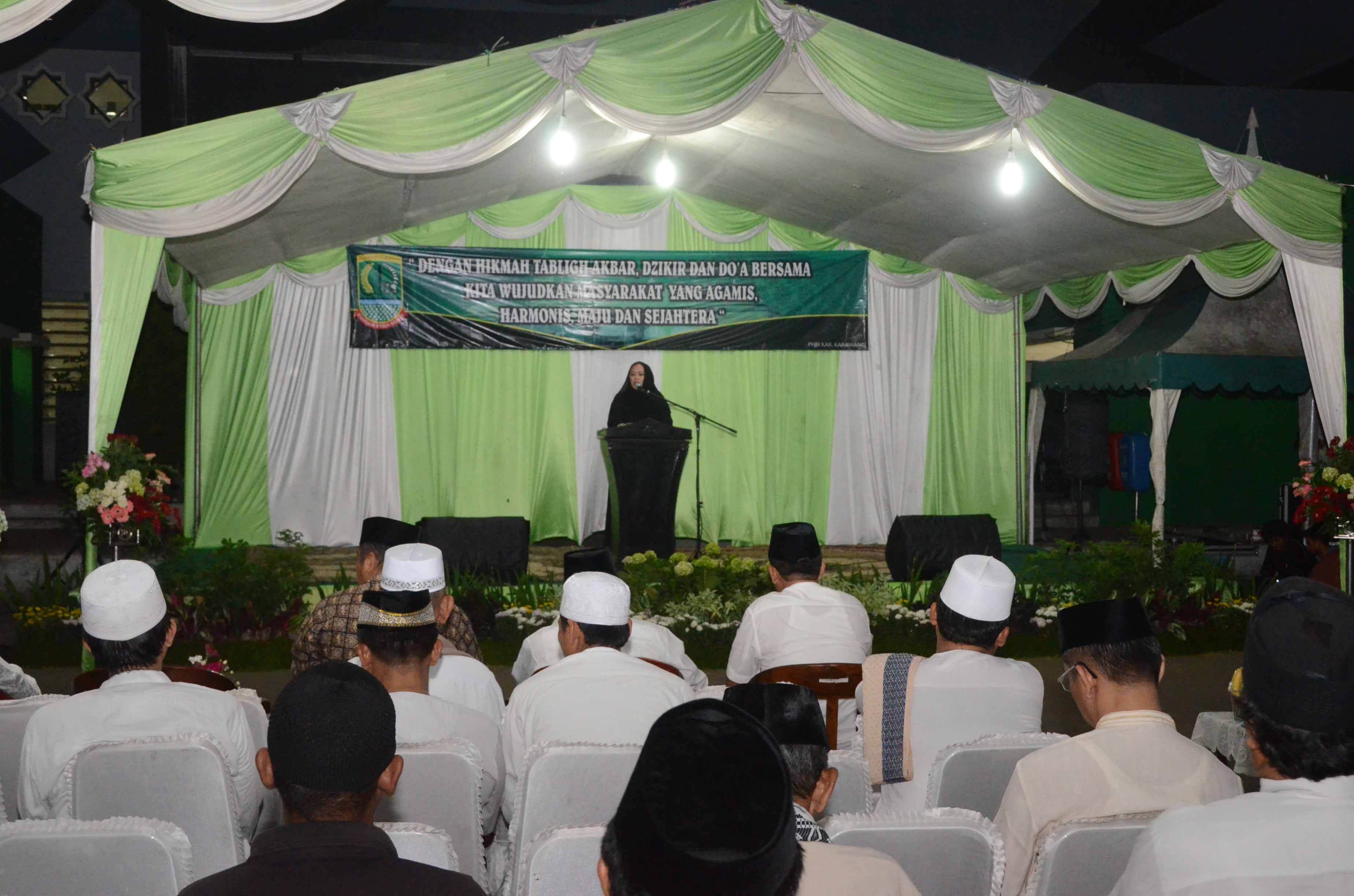 Tabligh Akbar dan Doa Bersama | Situs Resmi - Pemerintah Daerah Kabupaten Karawang